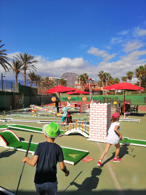 Mini golfas Las Americas | Kelionės su vaikais